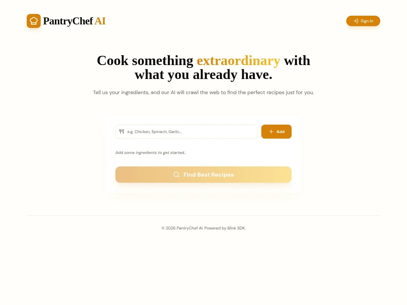 PantryChef AI