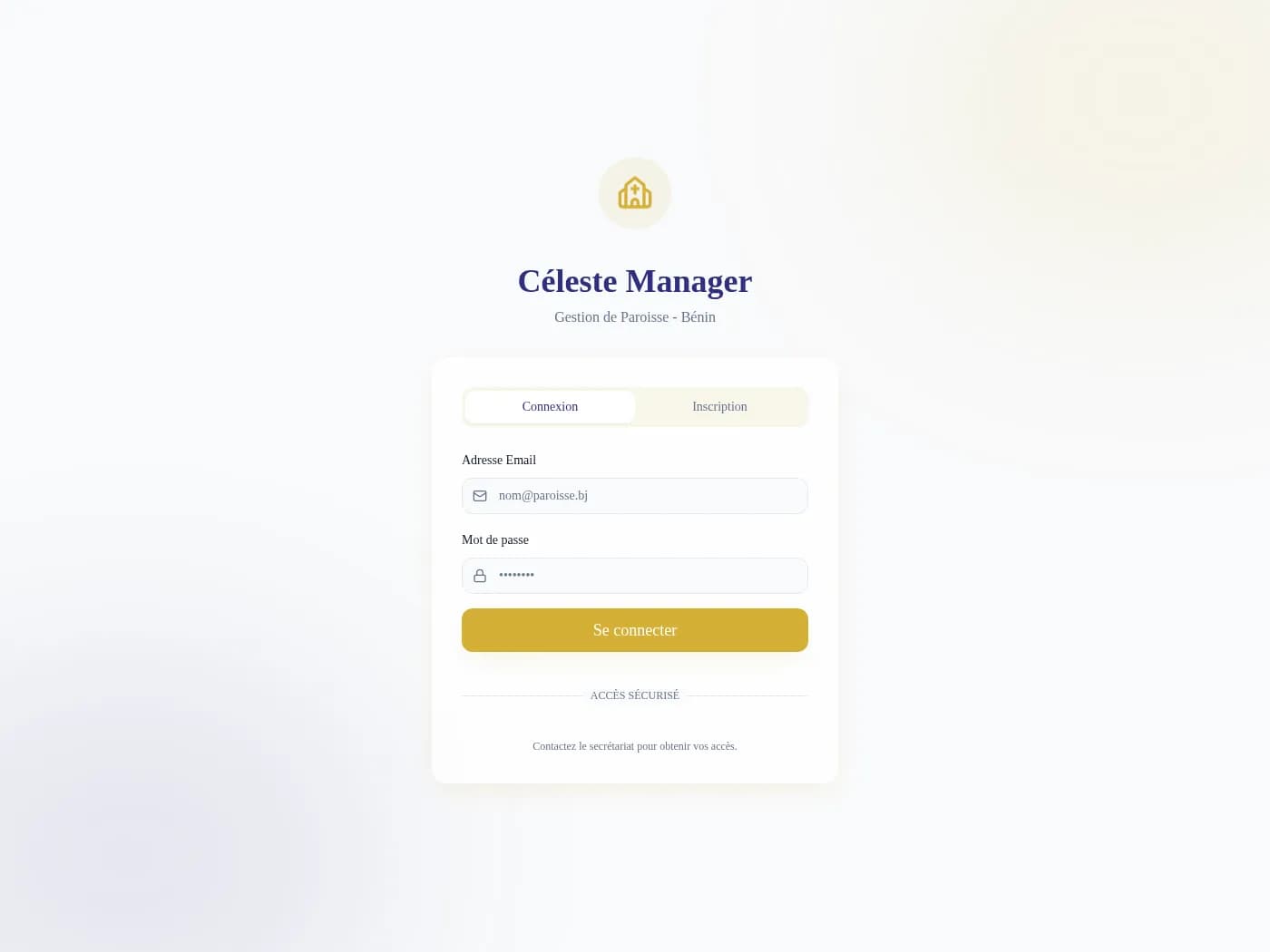 Celestial Parish Manager