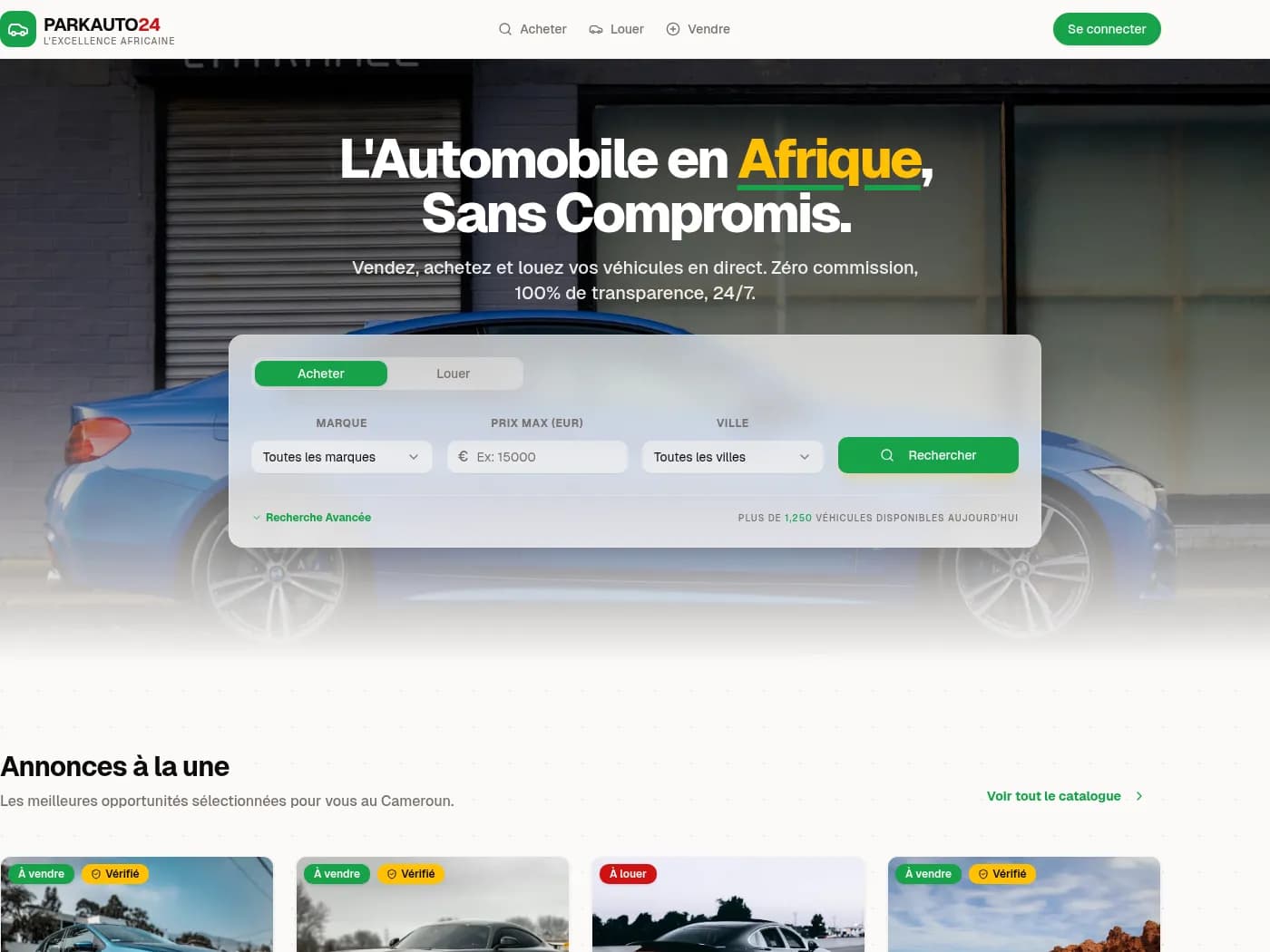 ParkAuto24 Marketplace