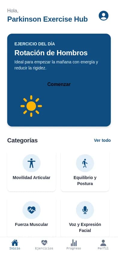Parkinson Exercise Hub