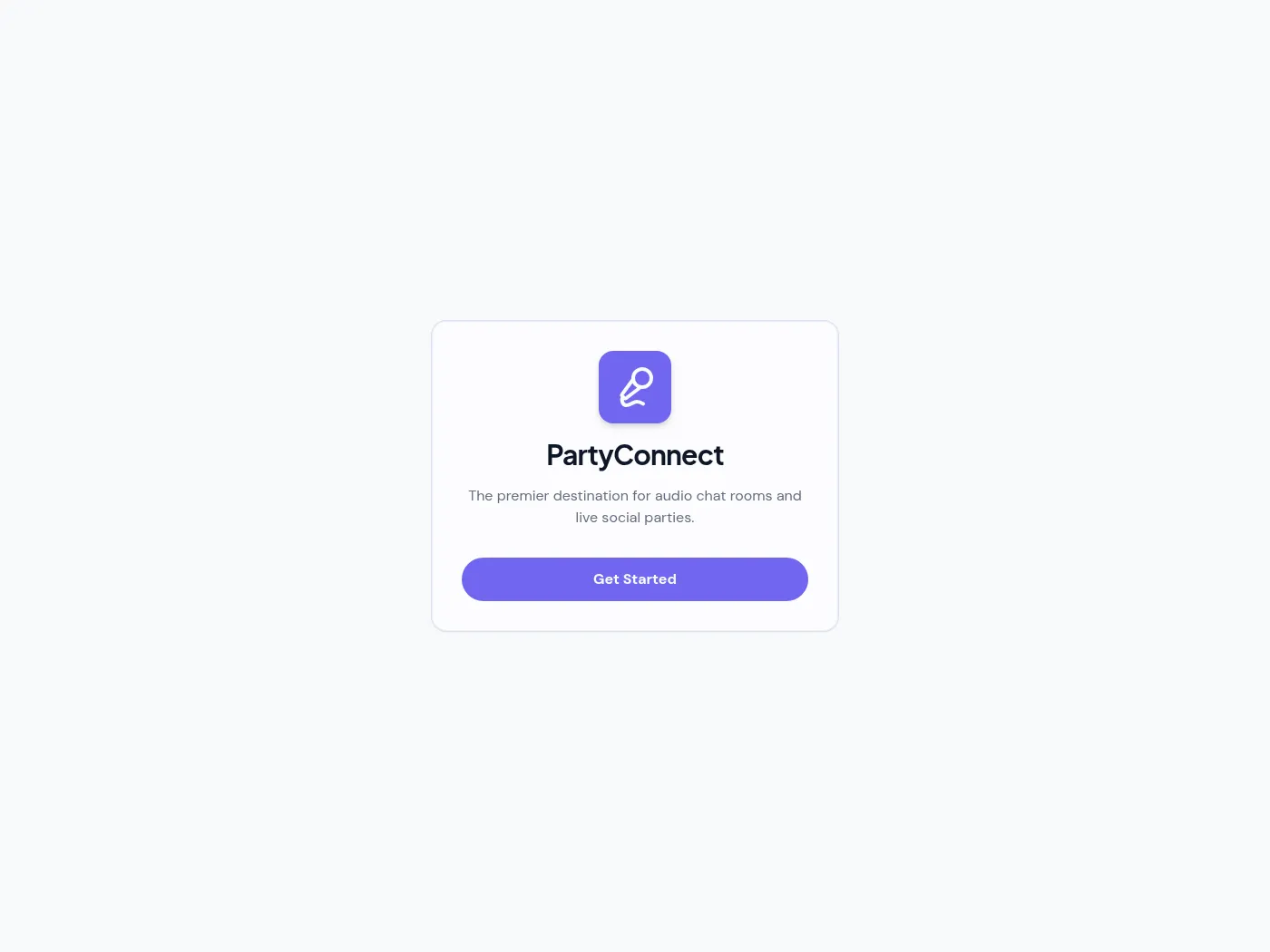 PartyConnect Audio Rooms