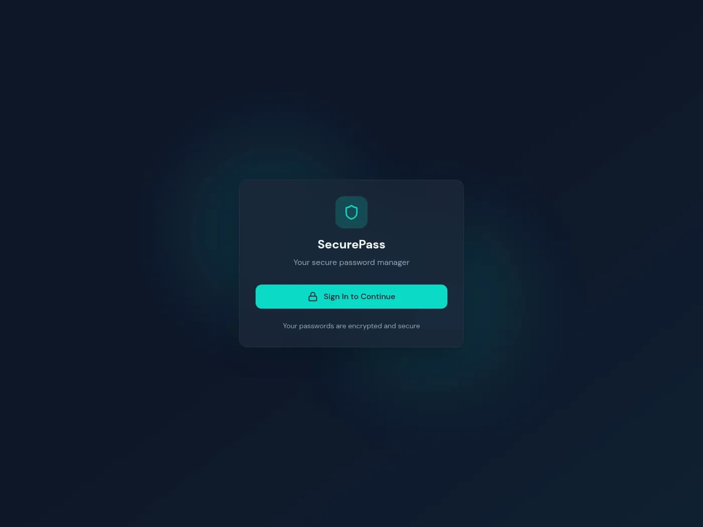 SecurePass Manager