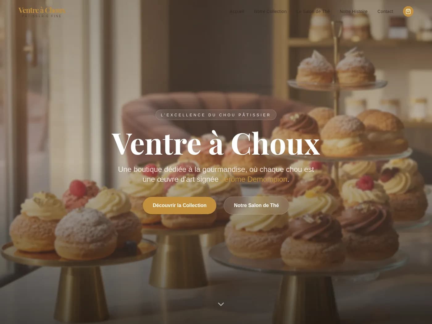 Douceurs Gourmandes Vitrine