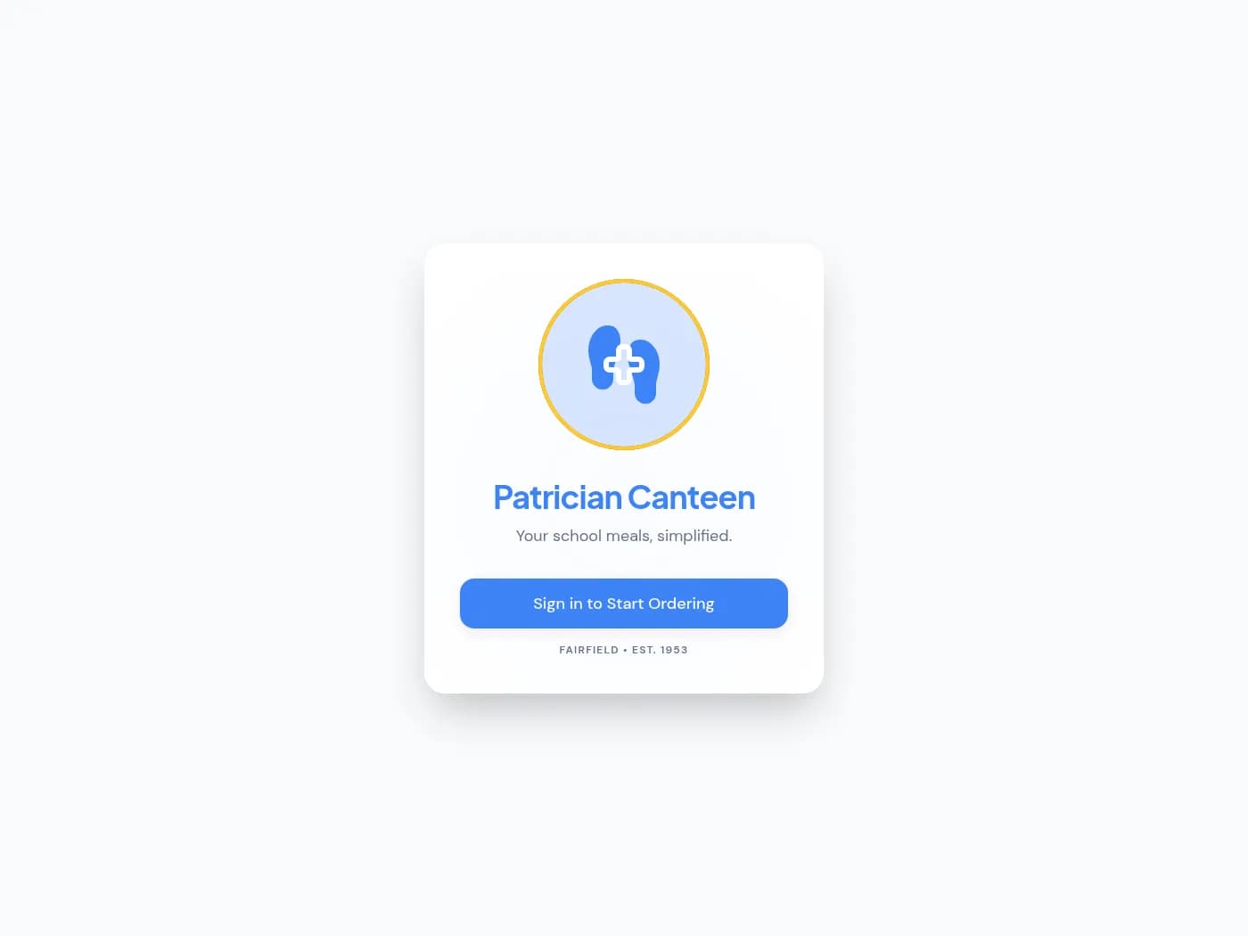 Patrician Canteen App