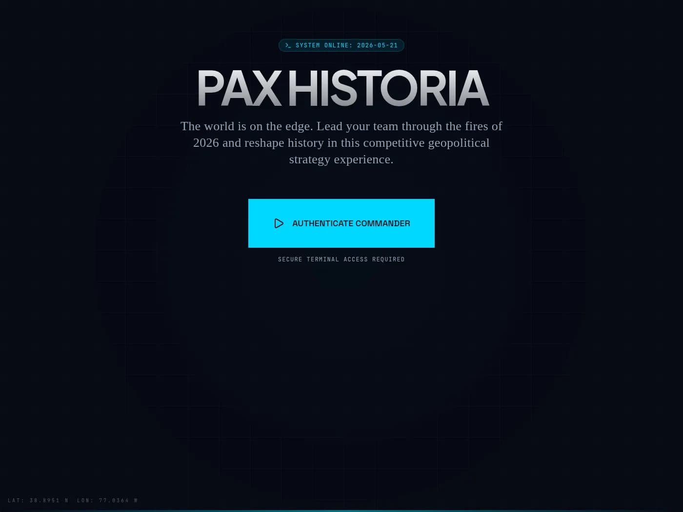 PaxHistoria Experience