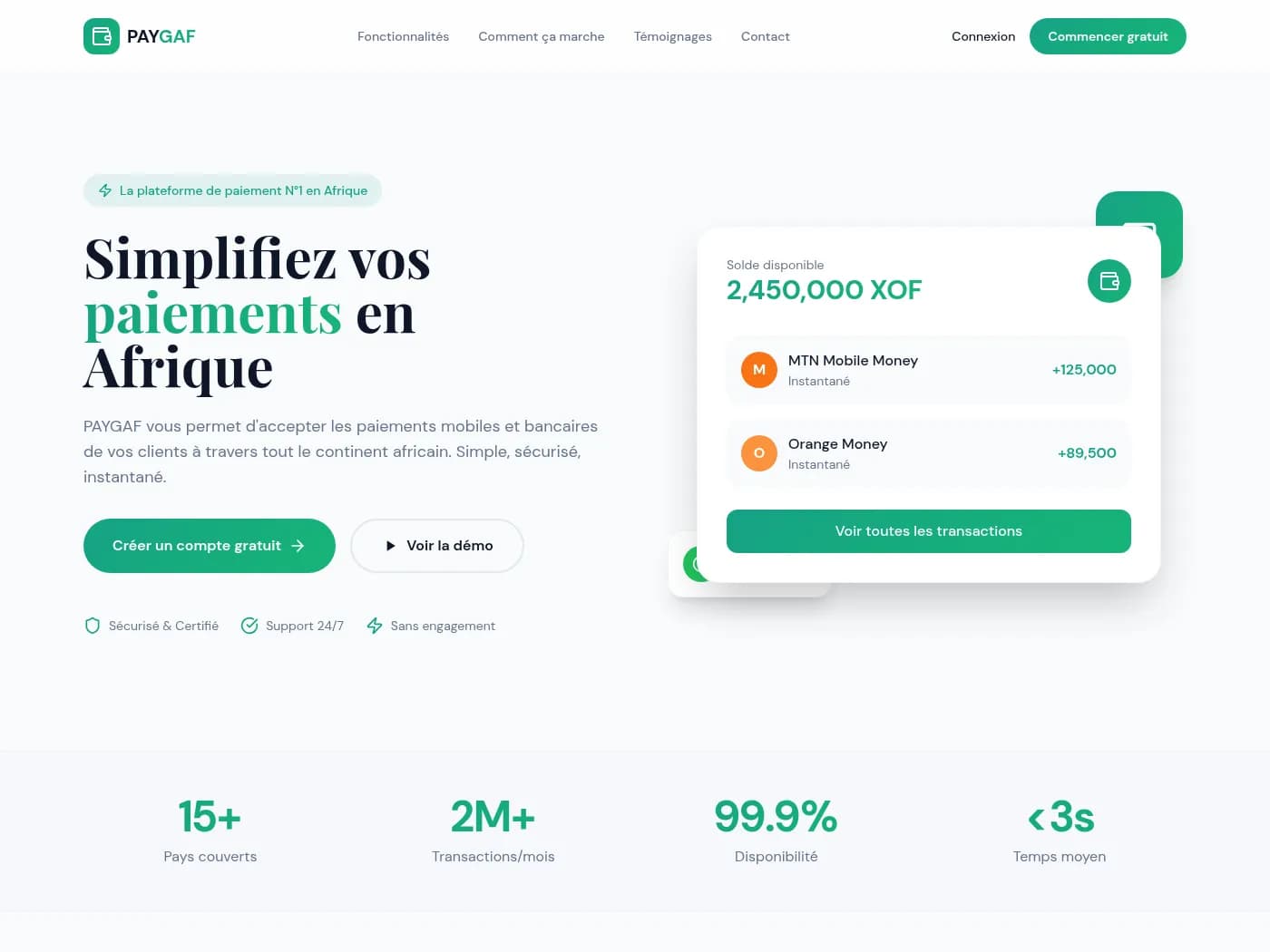 PAYGAF Payment Gateway