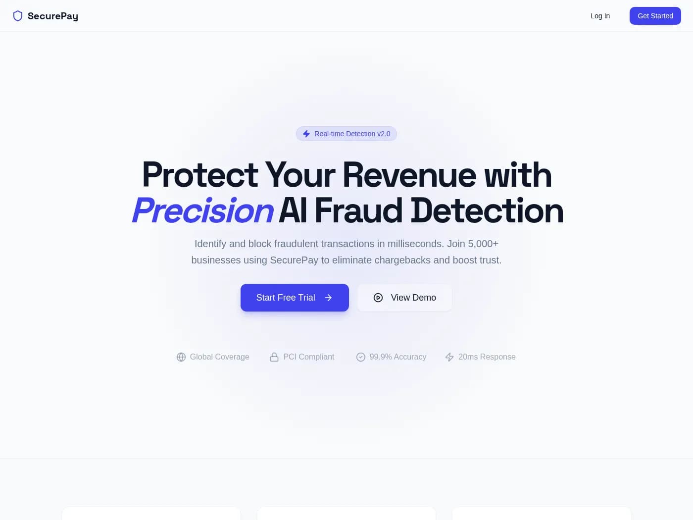 SecurePay Fraud Detector