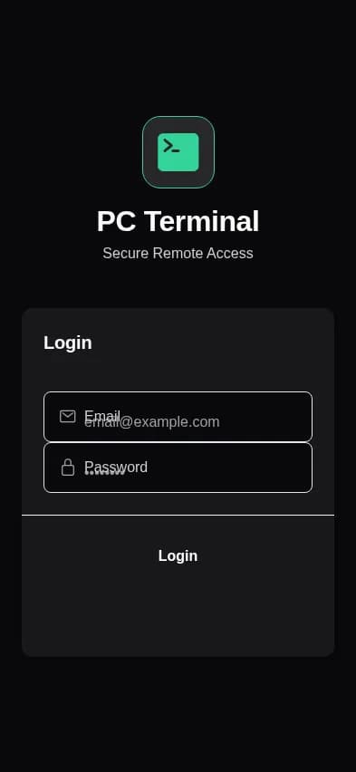 PC Terminal Remote