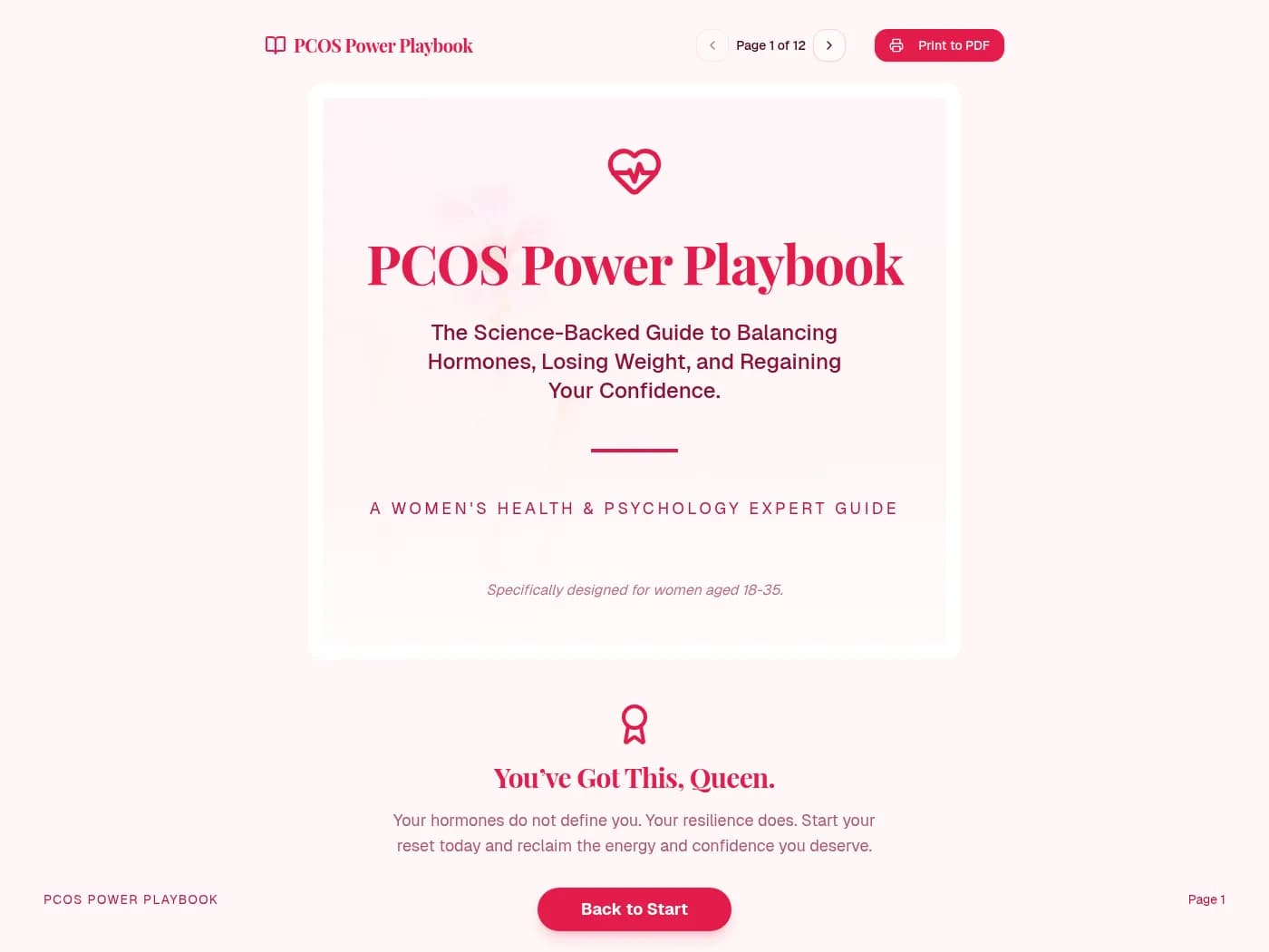 PCOS Power Playbook