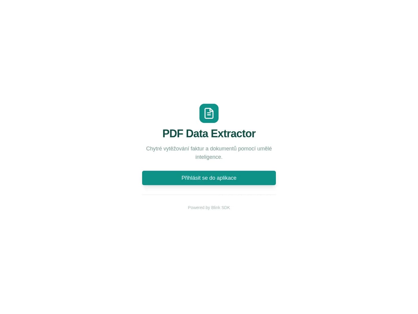 PDF Data Extractor