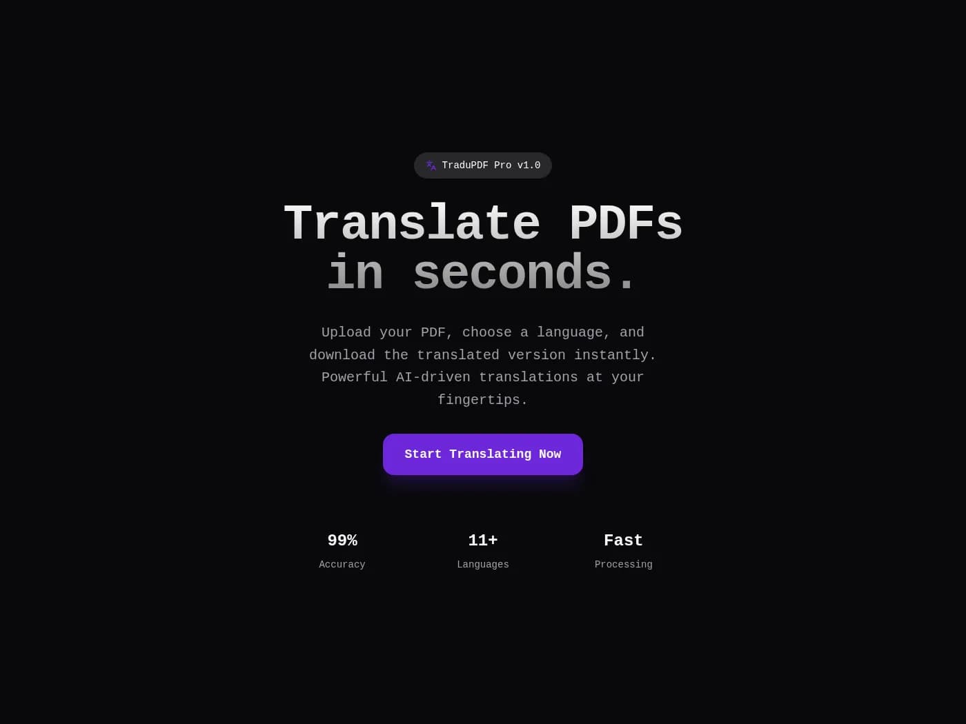 TraduPDF Pro