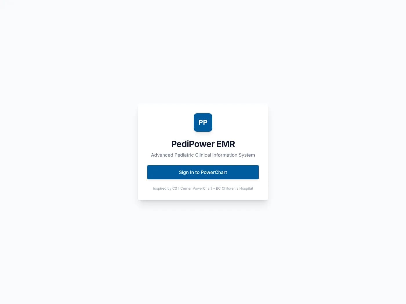 PediPower EMR