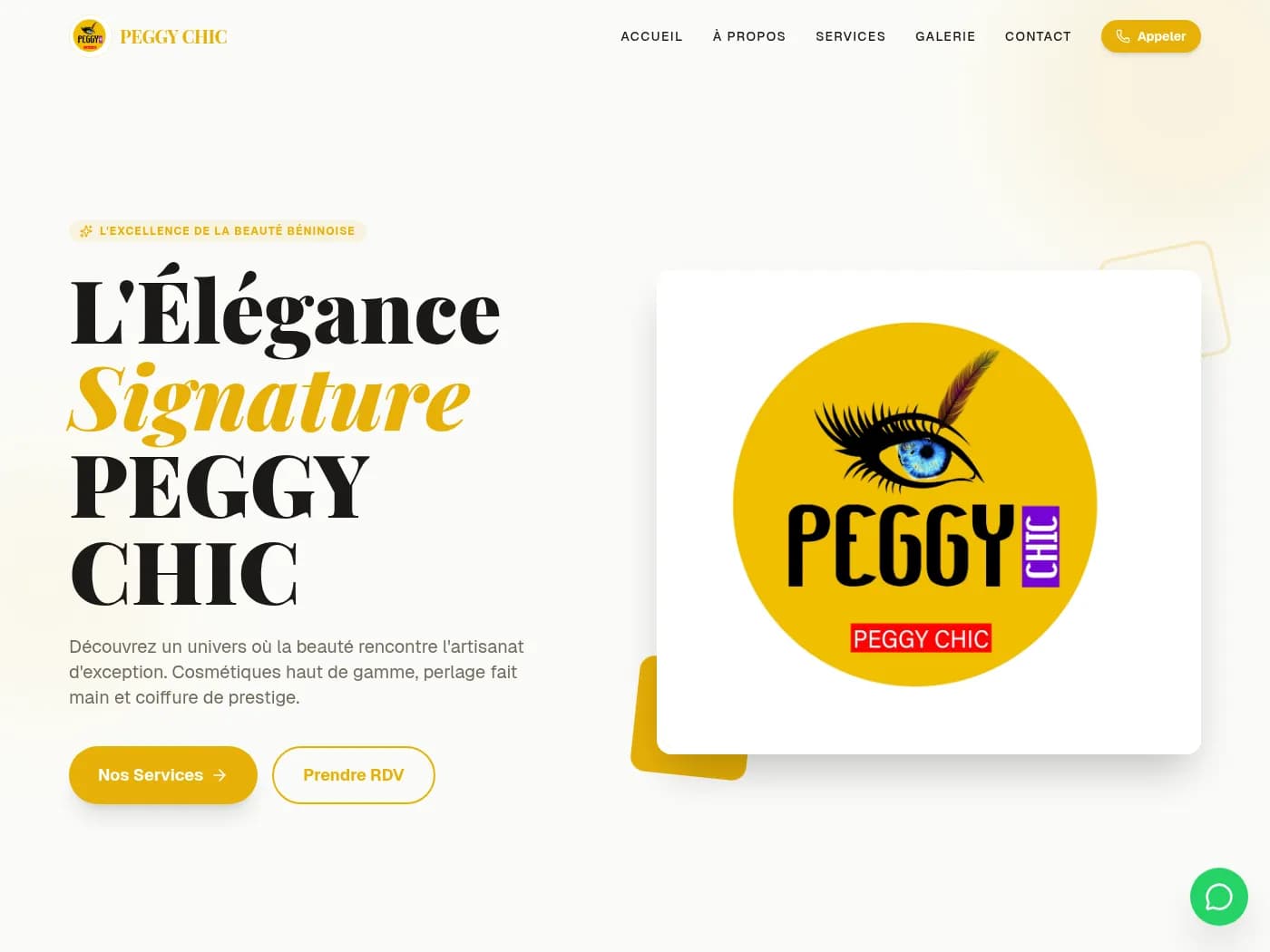 Peggy Chic Web Presence