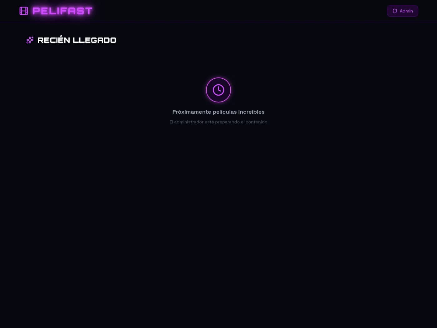Pelifast Streaming Portal