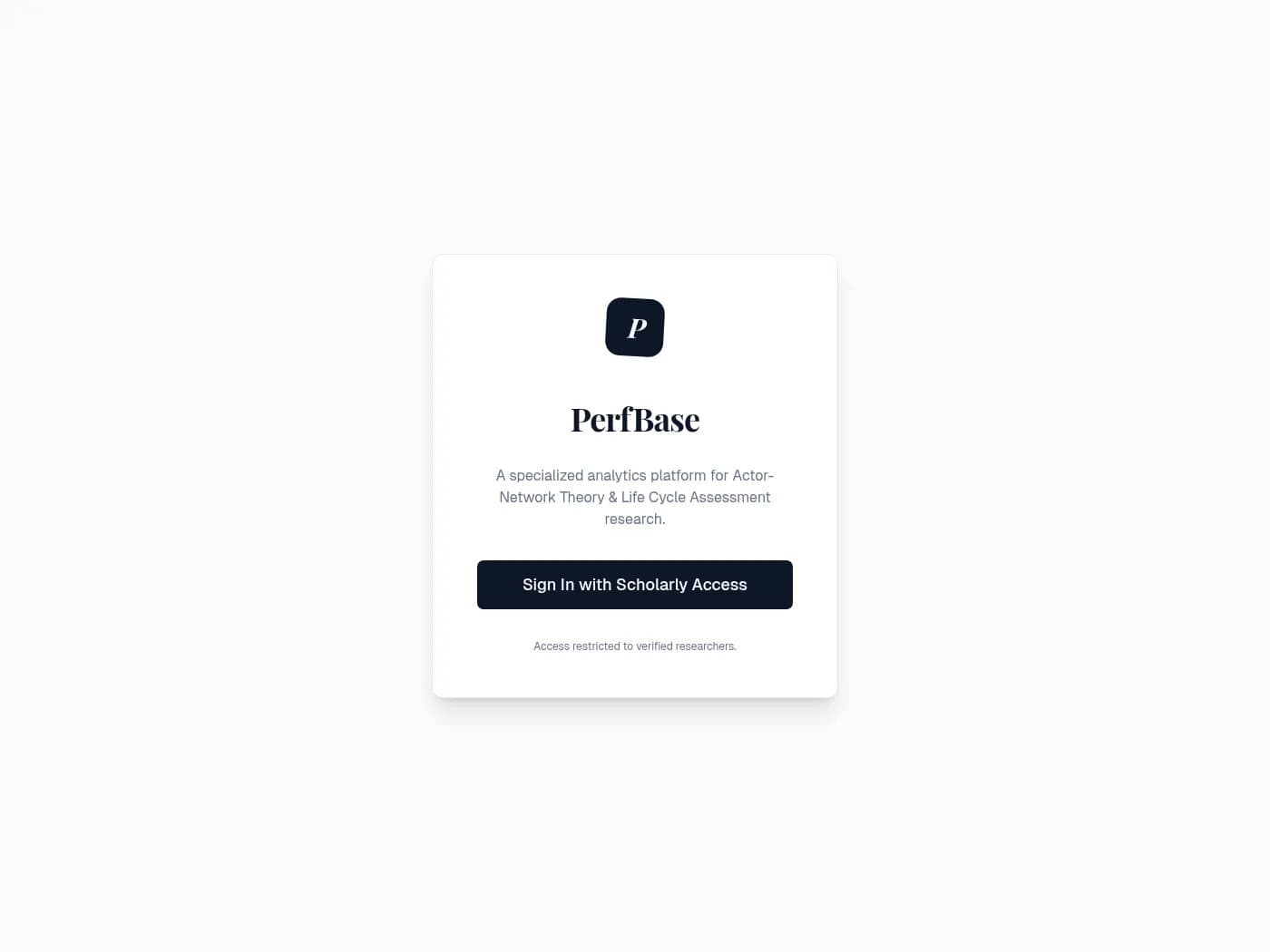 PerfBase Insights