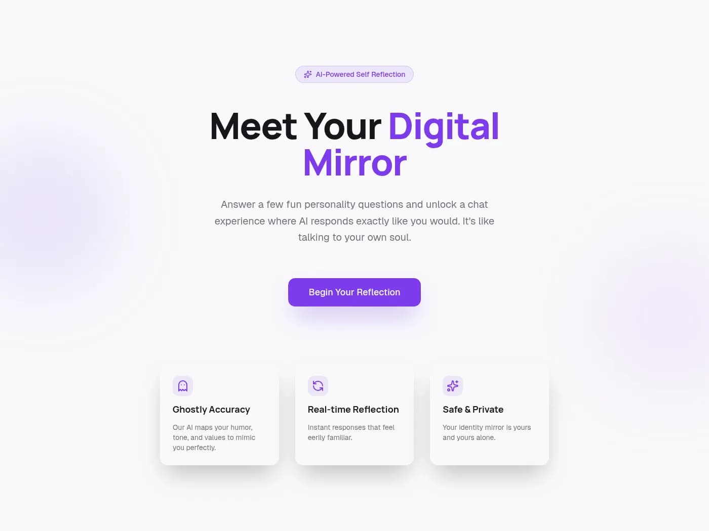 Persona AI Mirror