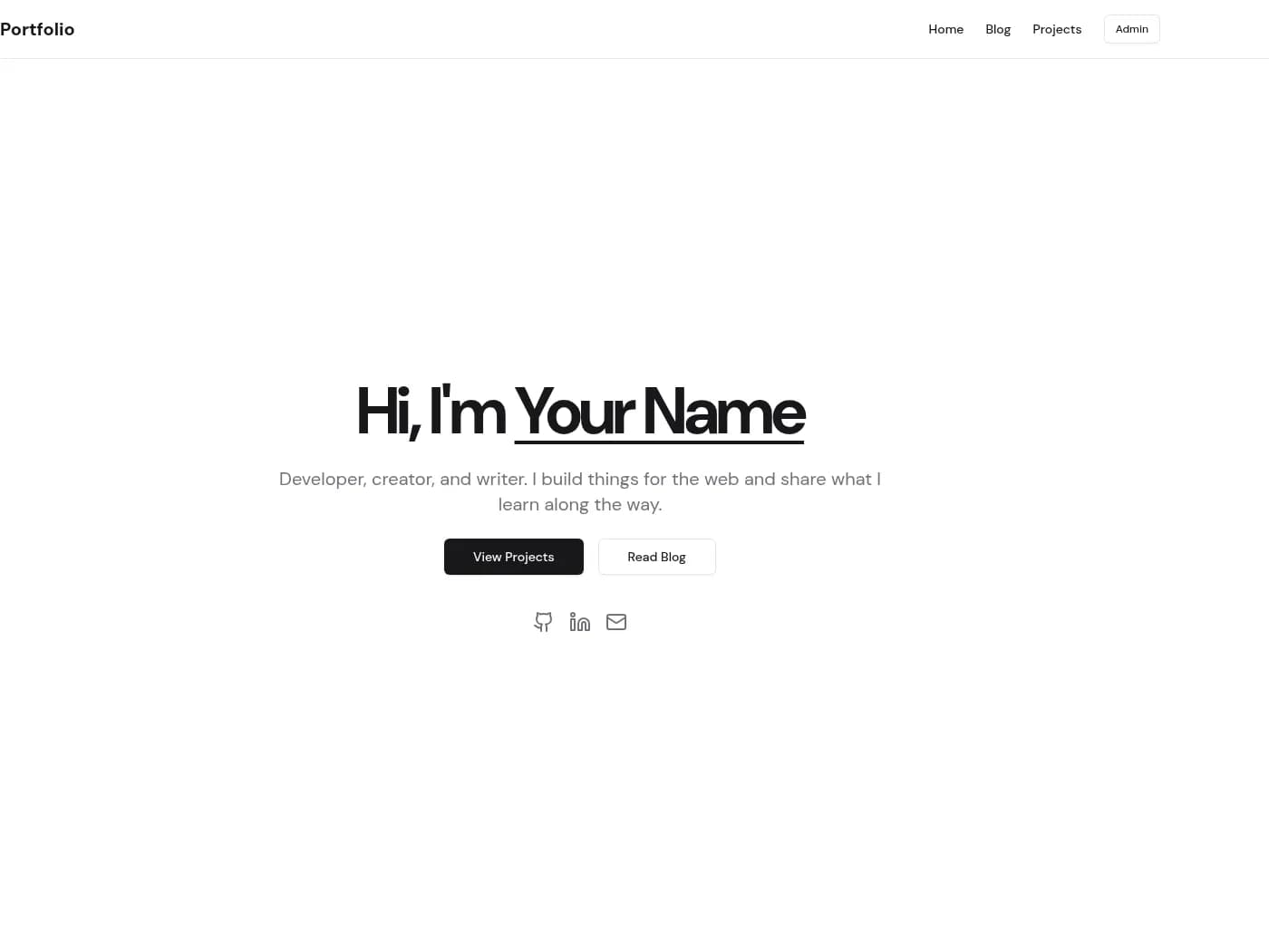 My Portfolio Hub