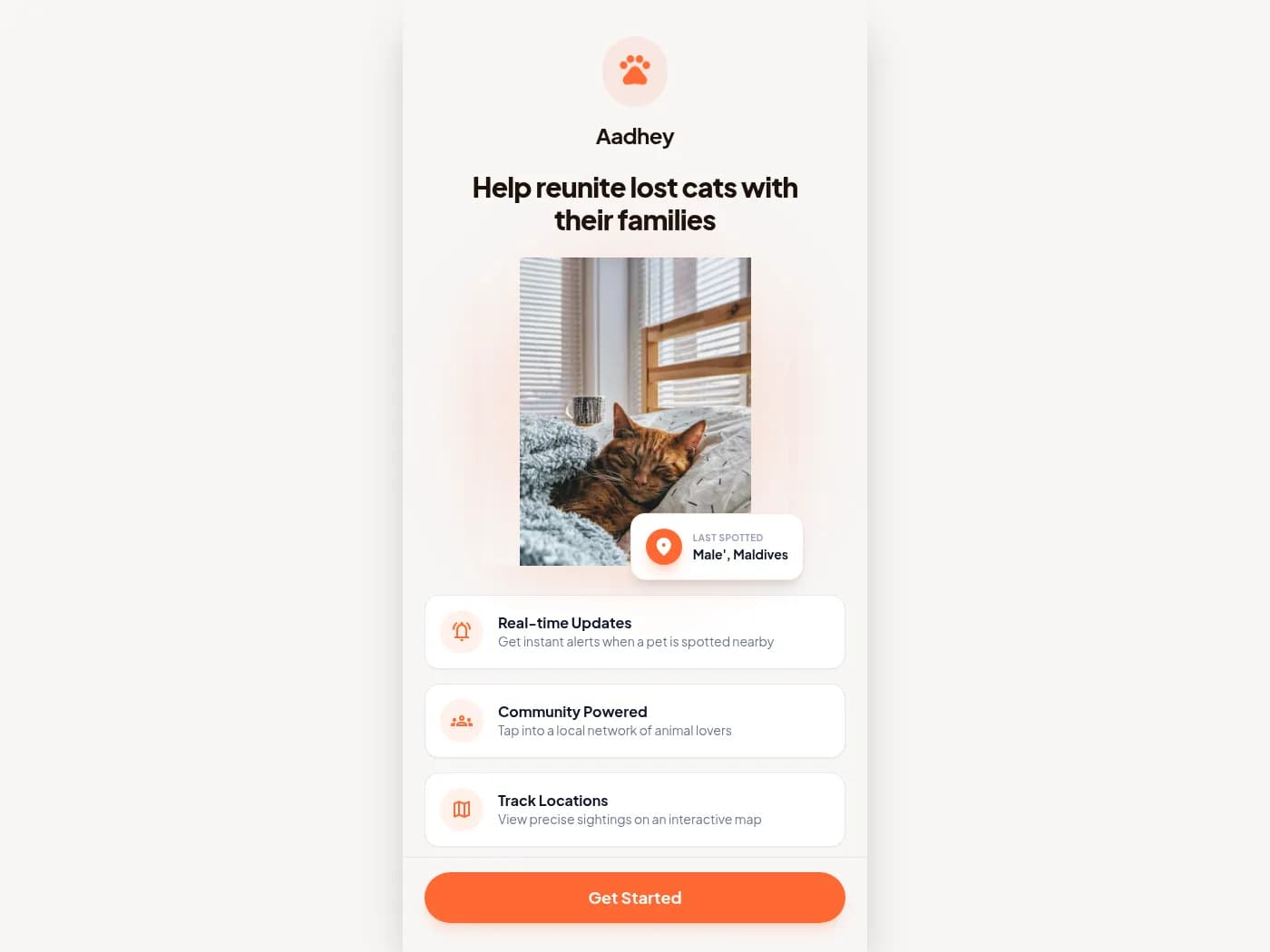 Aadhey Pet Finder
