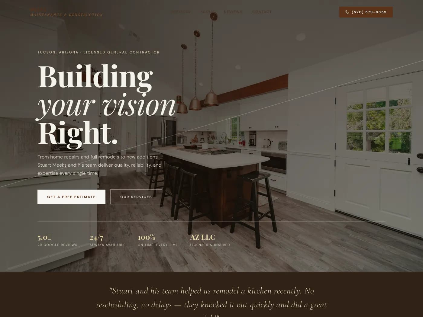 Peyton Roofers Website