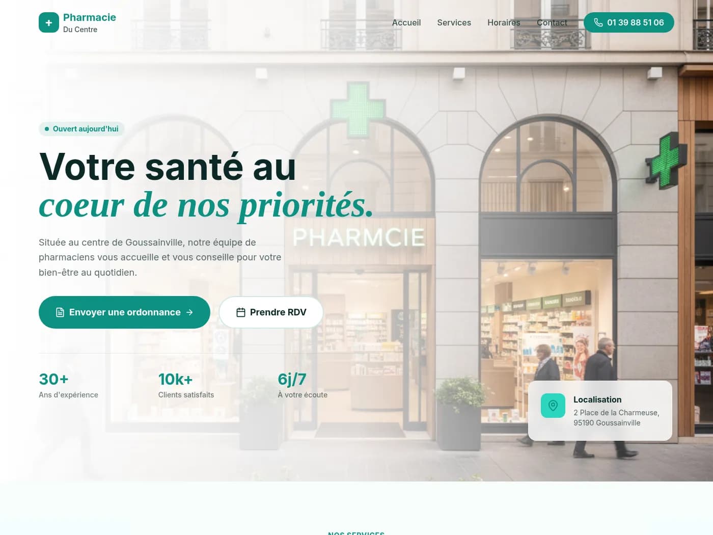 Pharmacie Du Centre Web