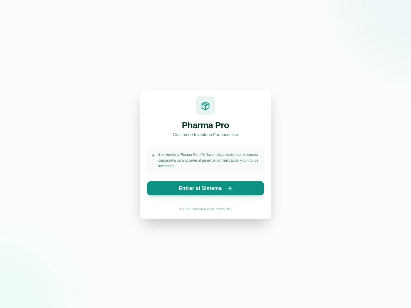 Pharma Inventory Pro
