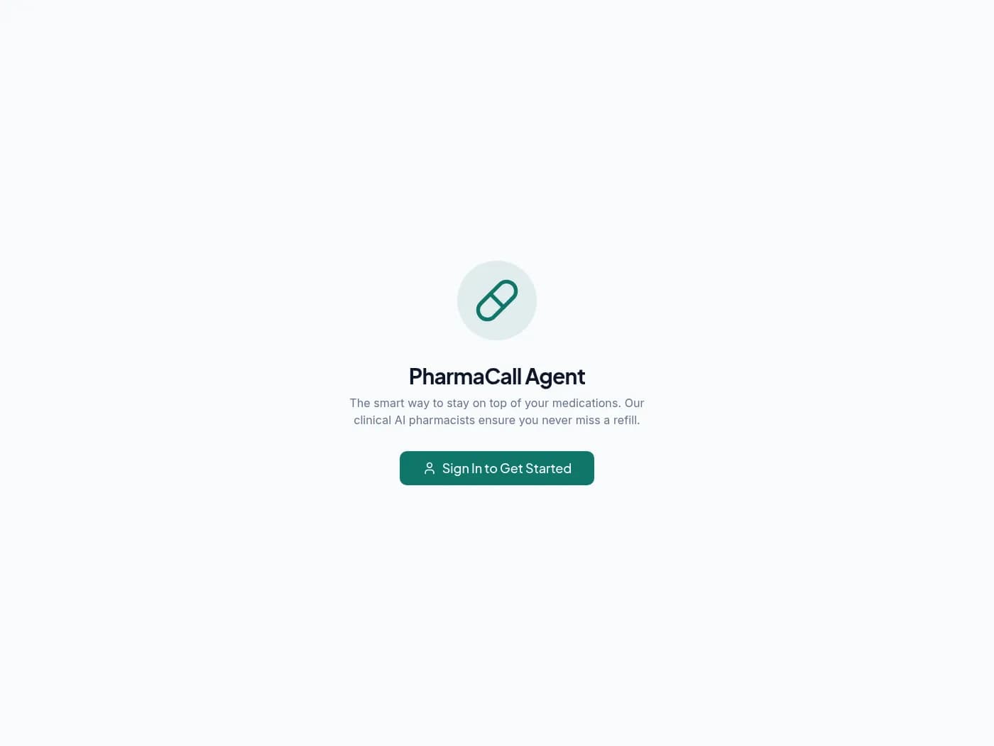 PharmaCall Agent