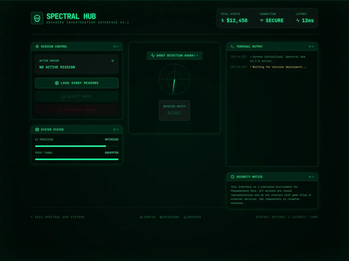 Phasmo Cheat Panel