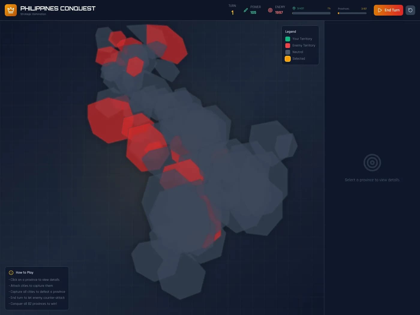 Philippines Conquest Game