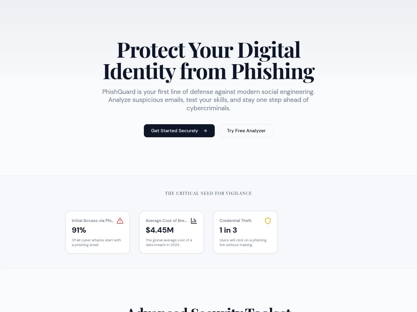 PhishGuard Awareness Site