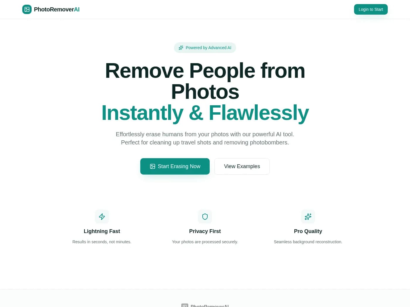Photo Human Remover