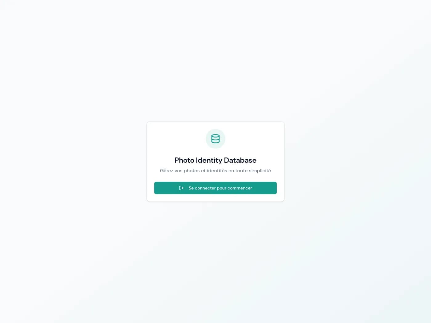 Photo Identity Database