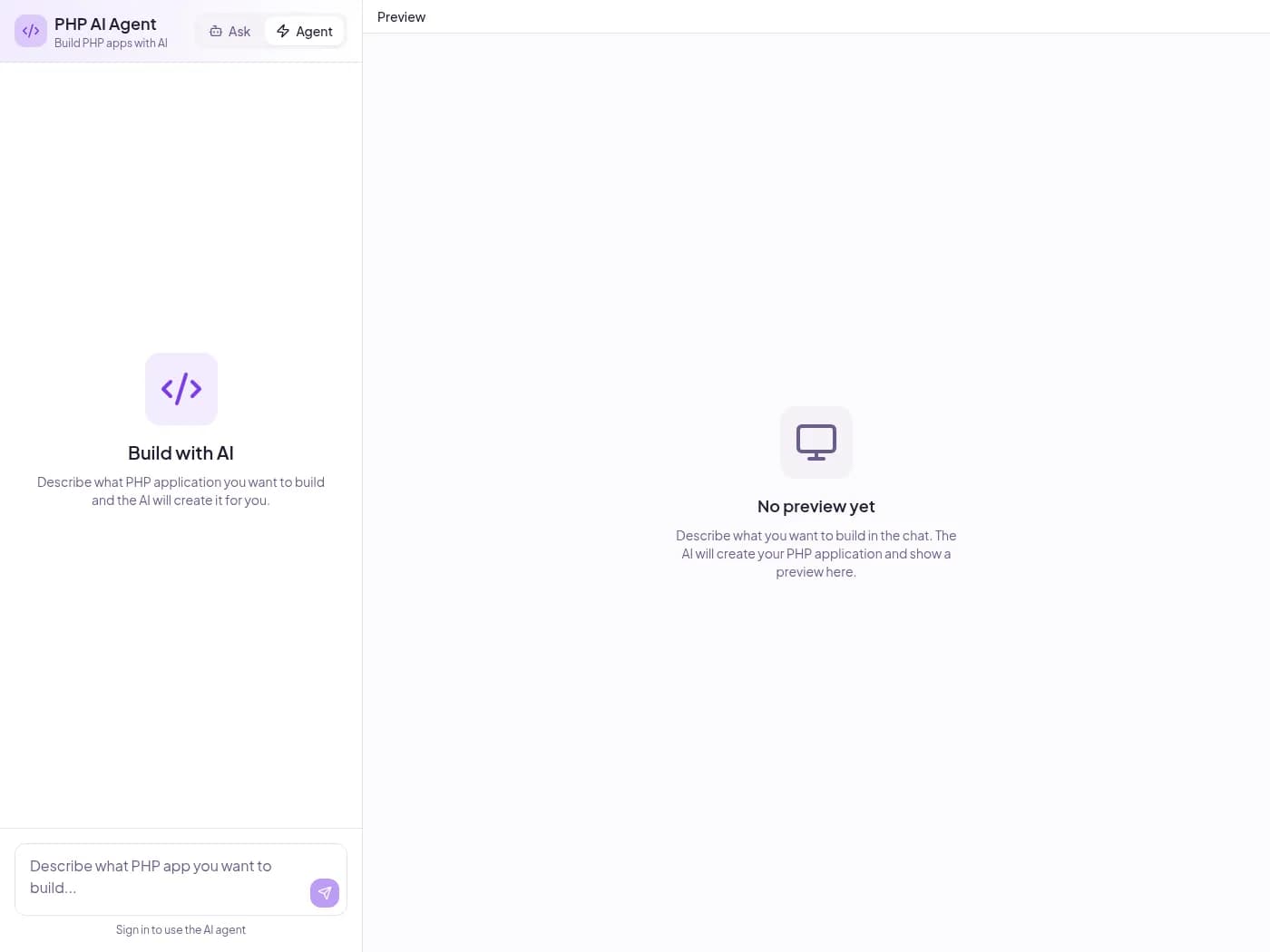 PHP AI Agent