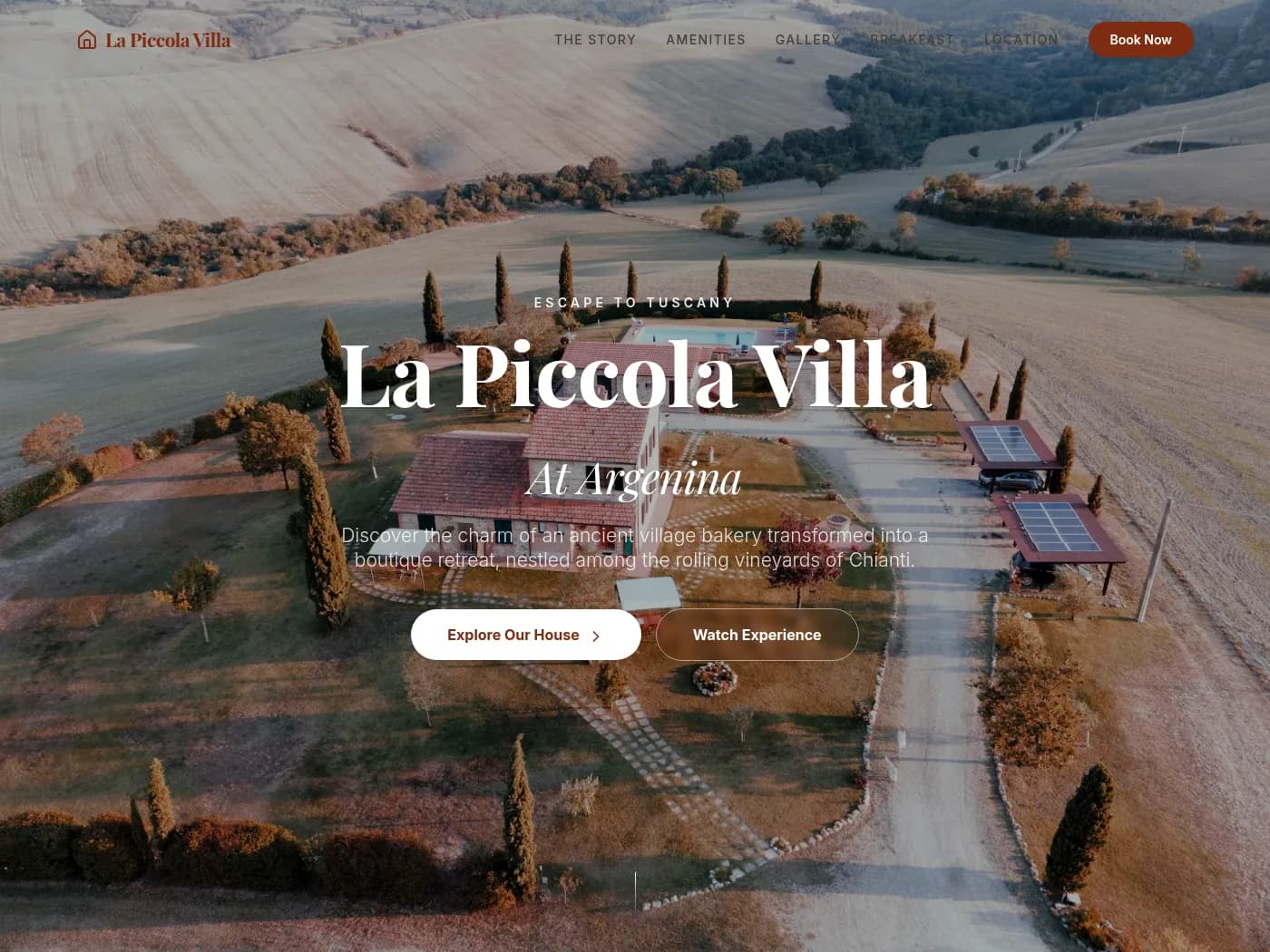 La Piccola Villa Web