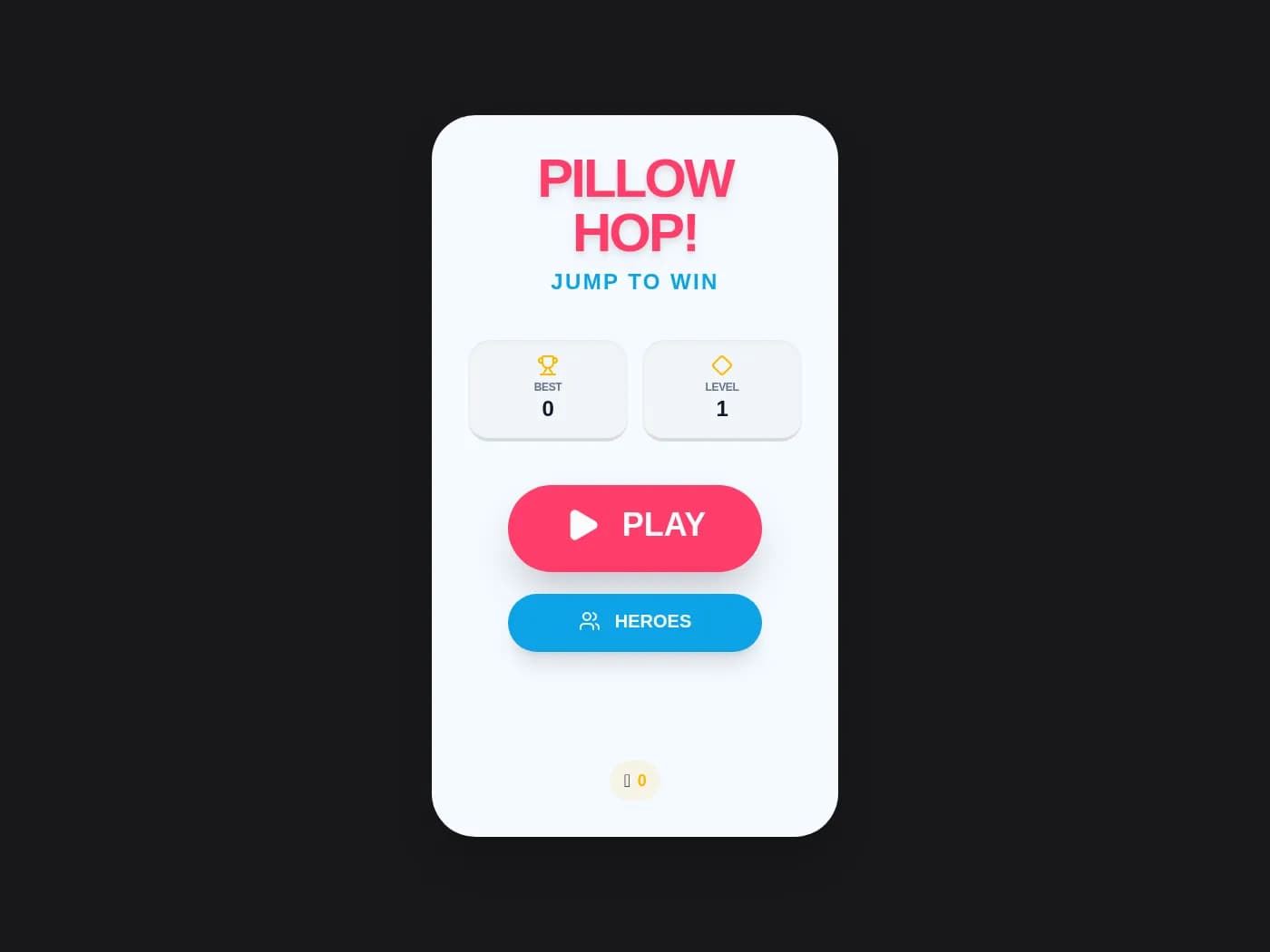 Pillow Hop!