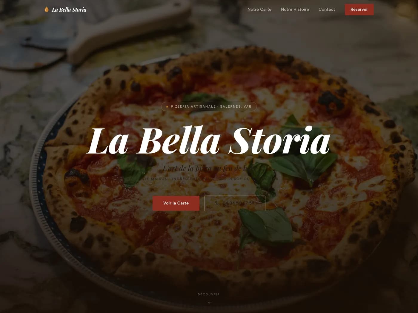 Bella Pizza Web