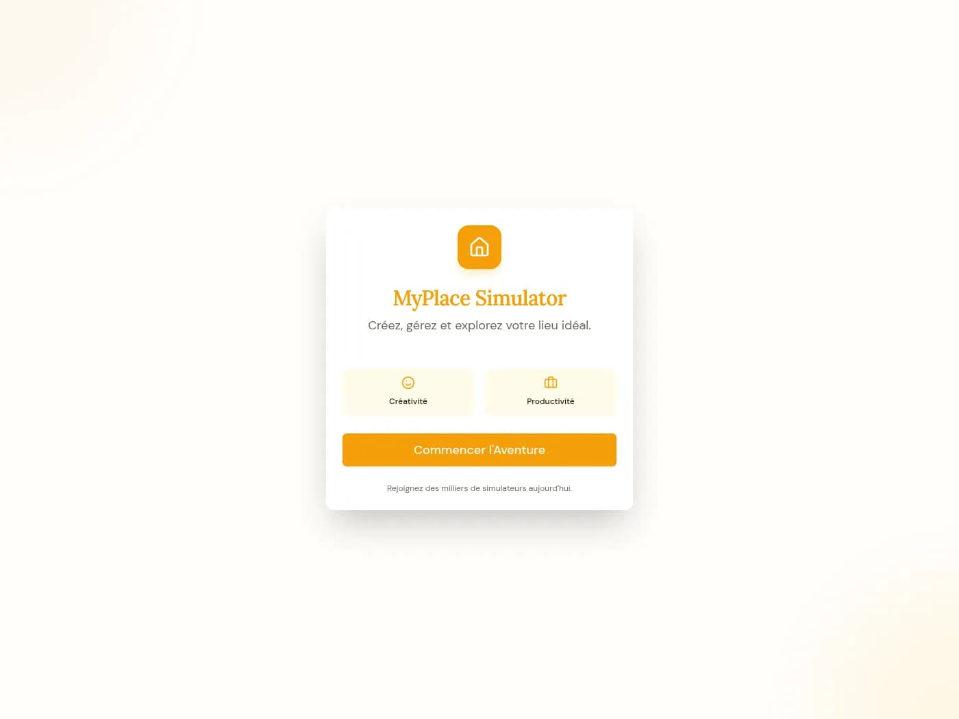 MyPlace Simulator