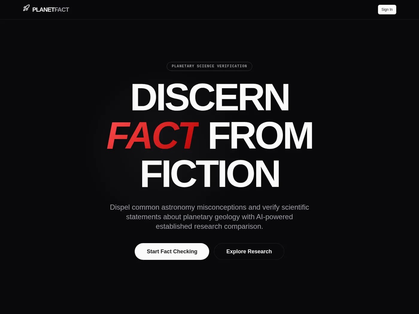 Solar System Fact Checker