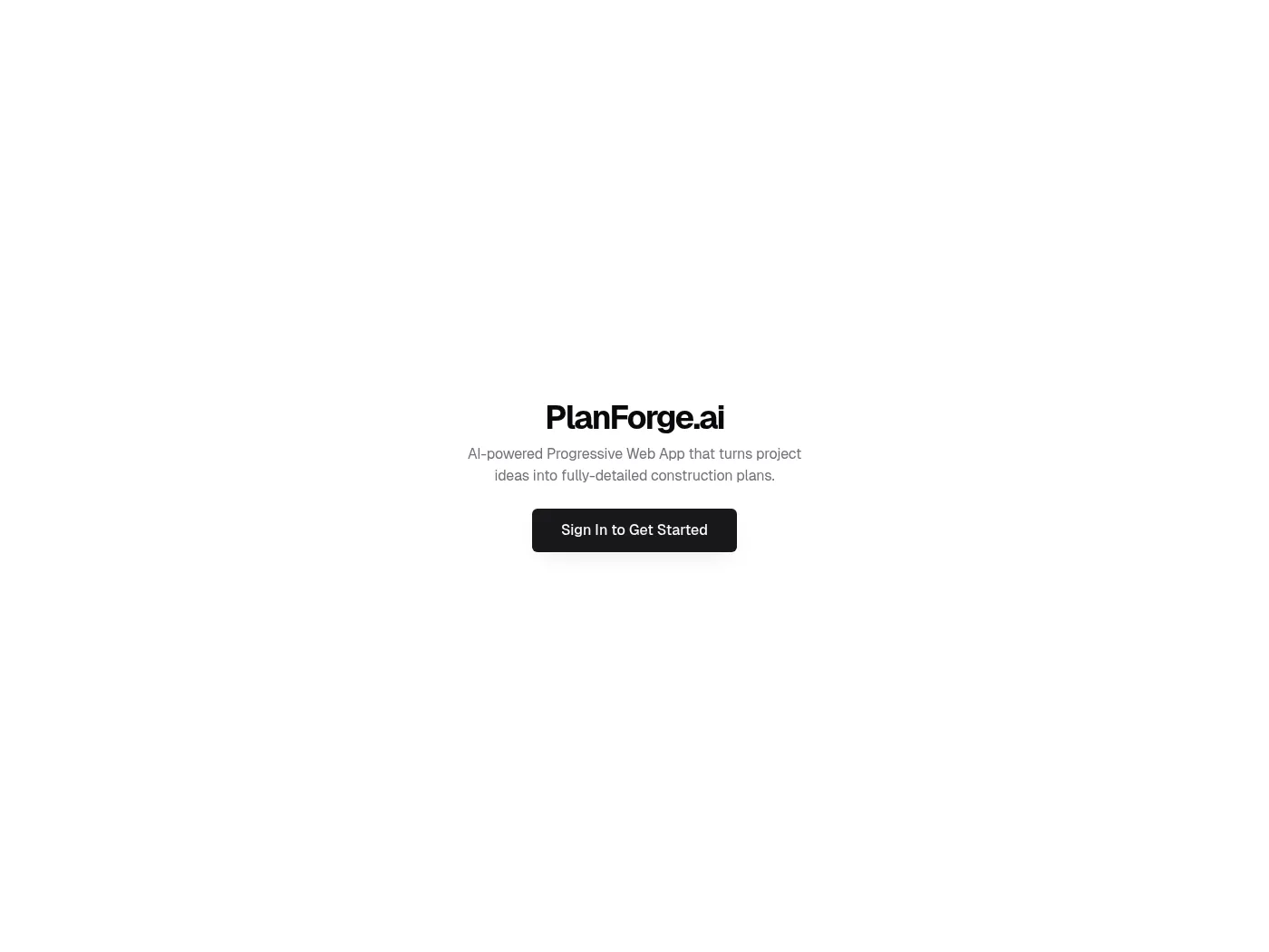 PlanForge.ai