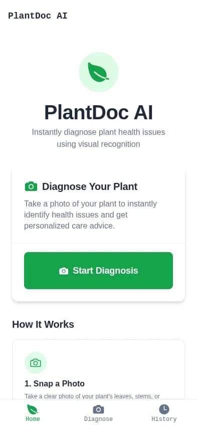 PlantDoc AI