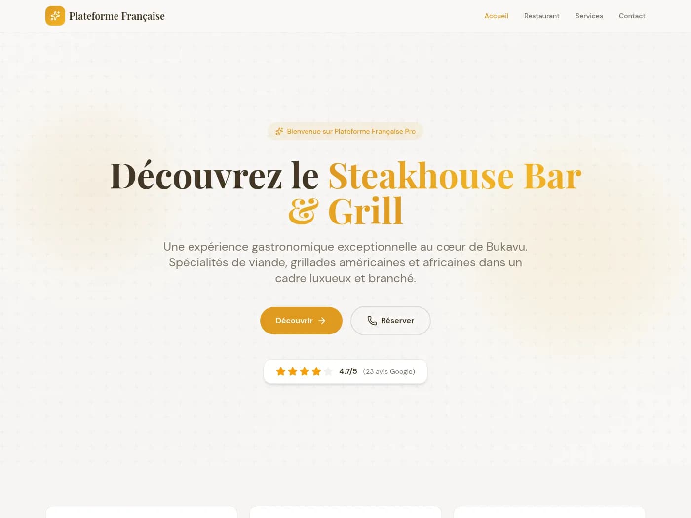 Plateforme Française Pro