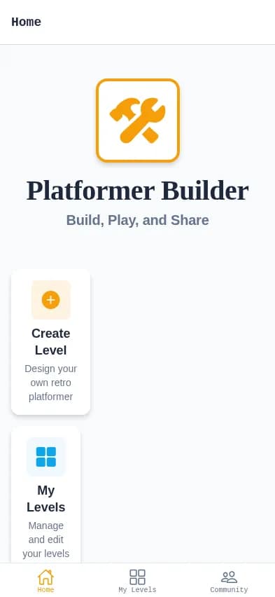 Platformer Builder