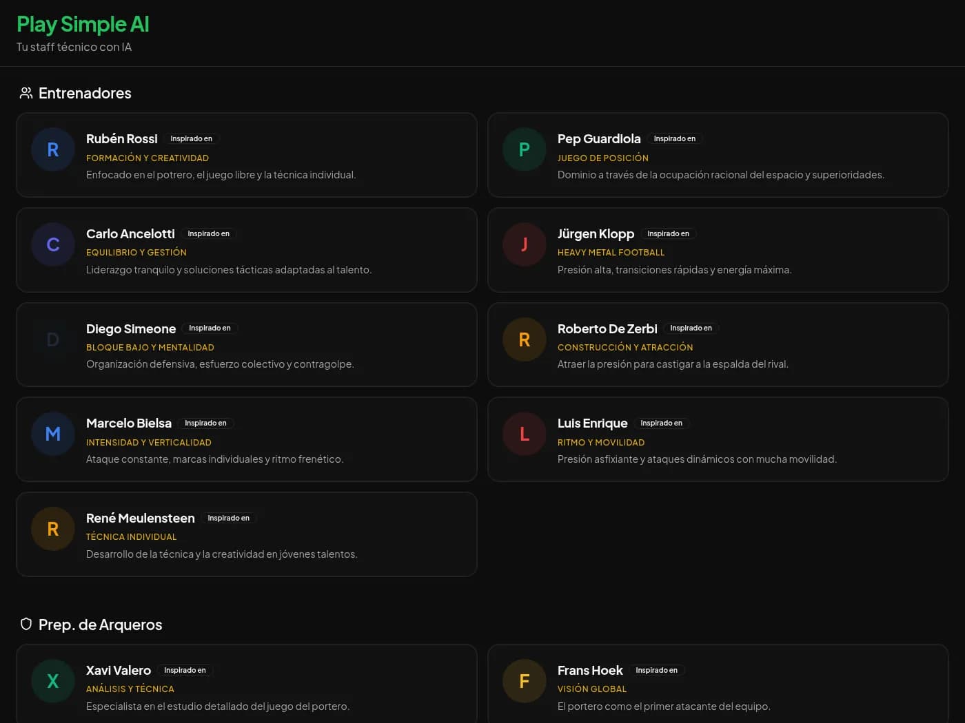 Play Simple Football AI