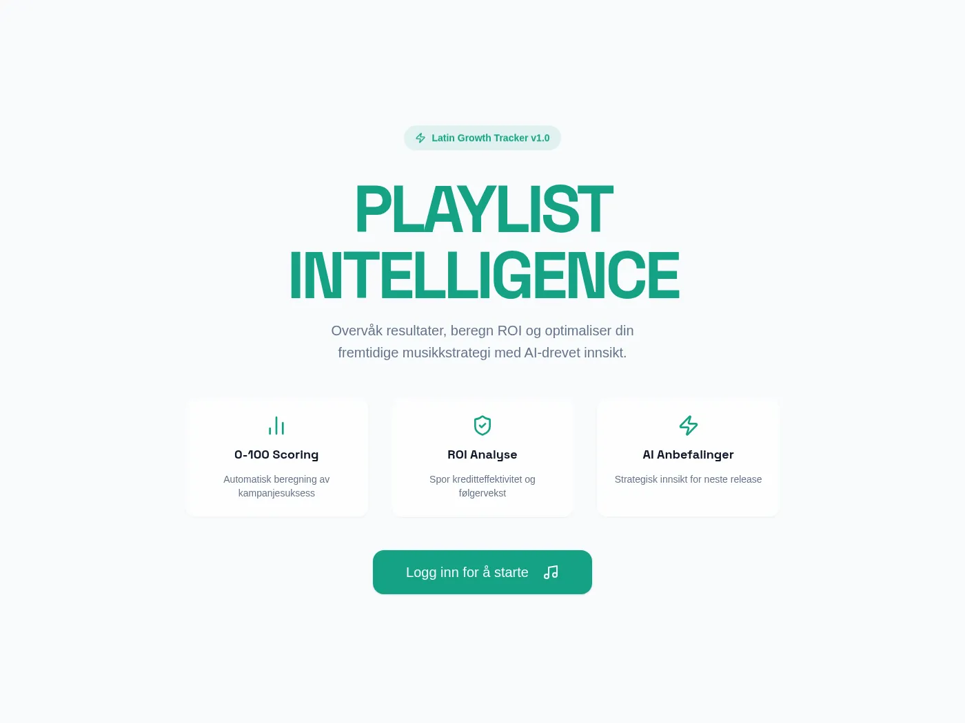 Playlist Performance Insight