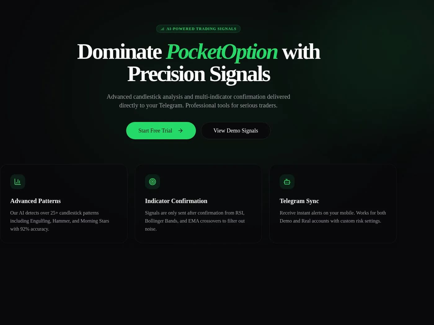 PocketOption Signal Bot