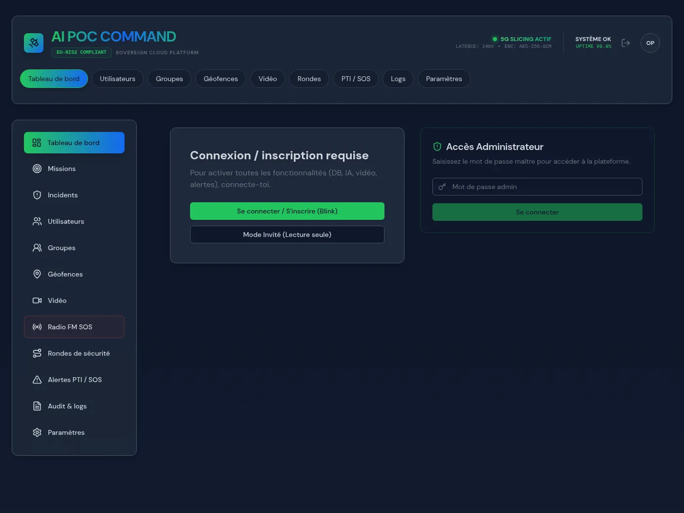 POCSTARS MCX – European Critical Communication Platform with Integrated AI, PTI, Video, and Access Control