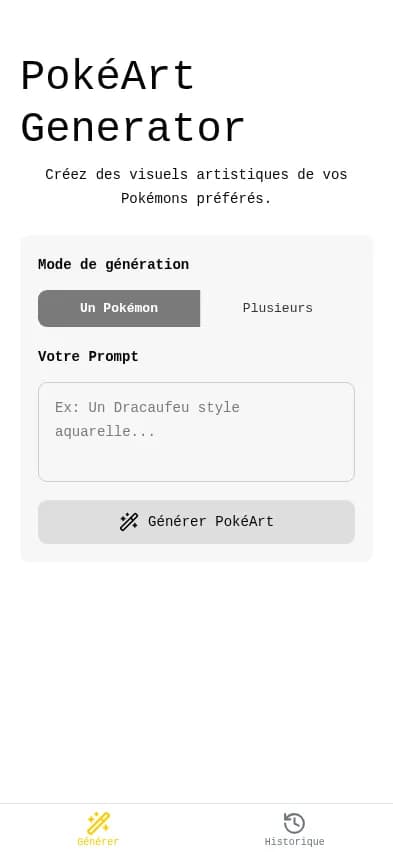 PokéArt Generator