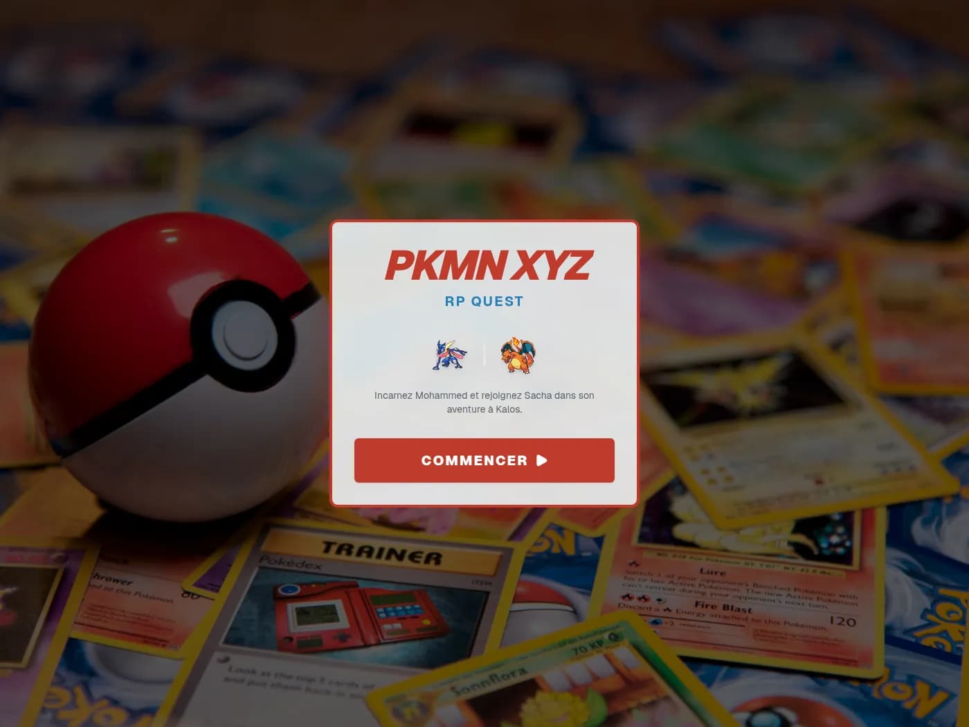 Pokémon XYZ RP Quest