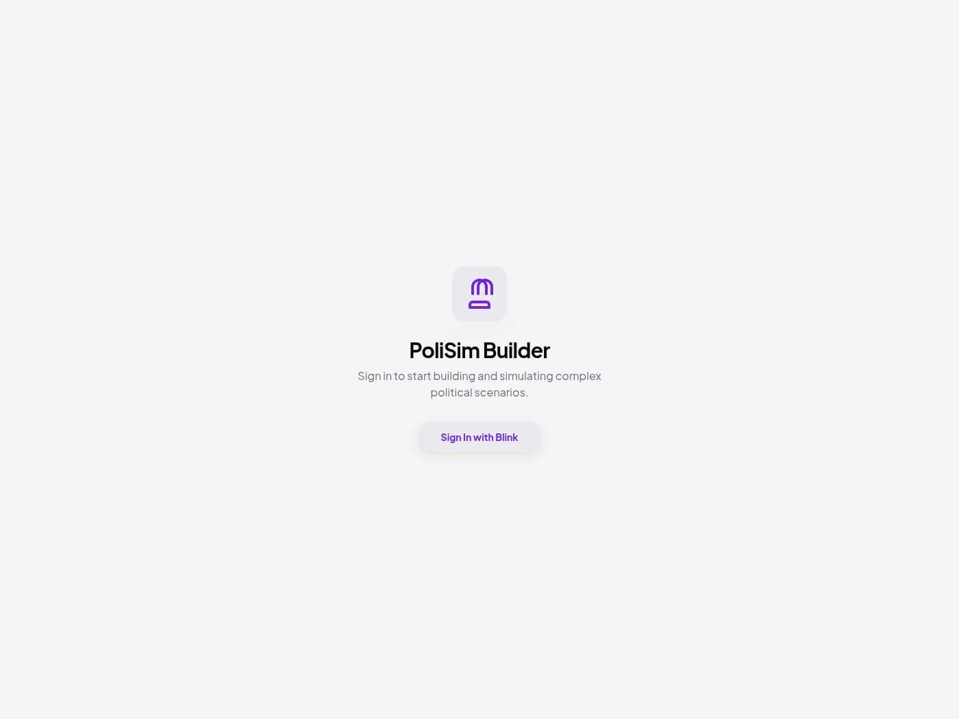 PoliSim Builder