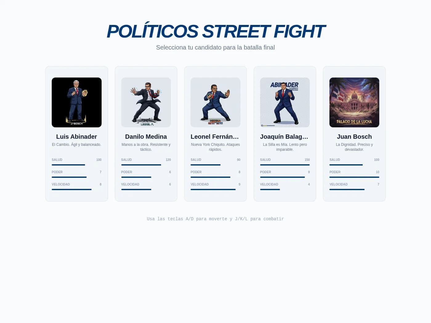 Políticos Street Fight