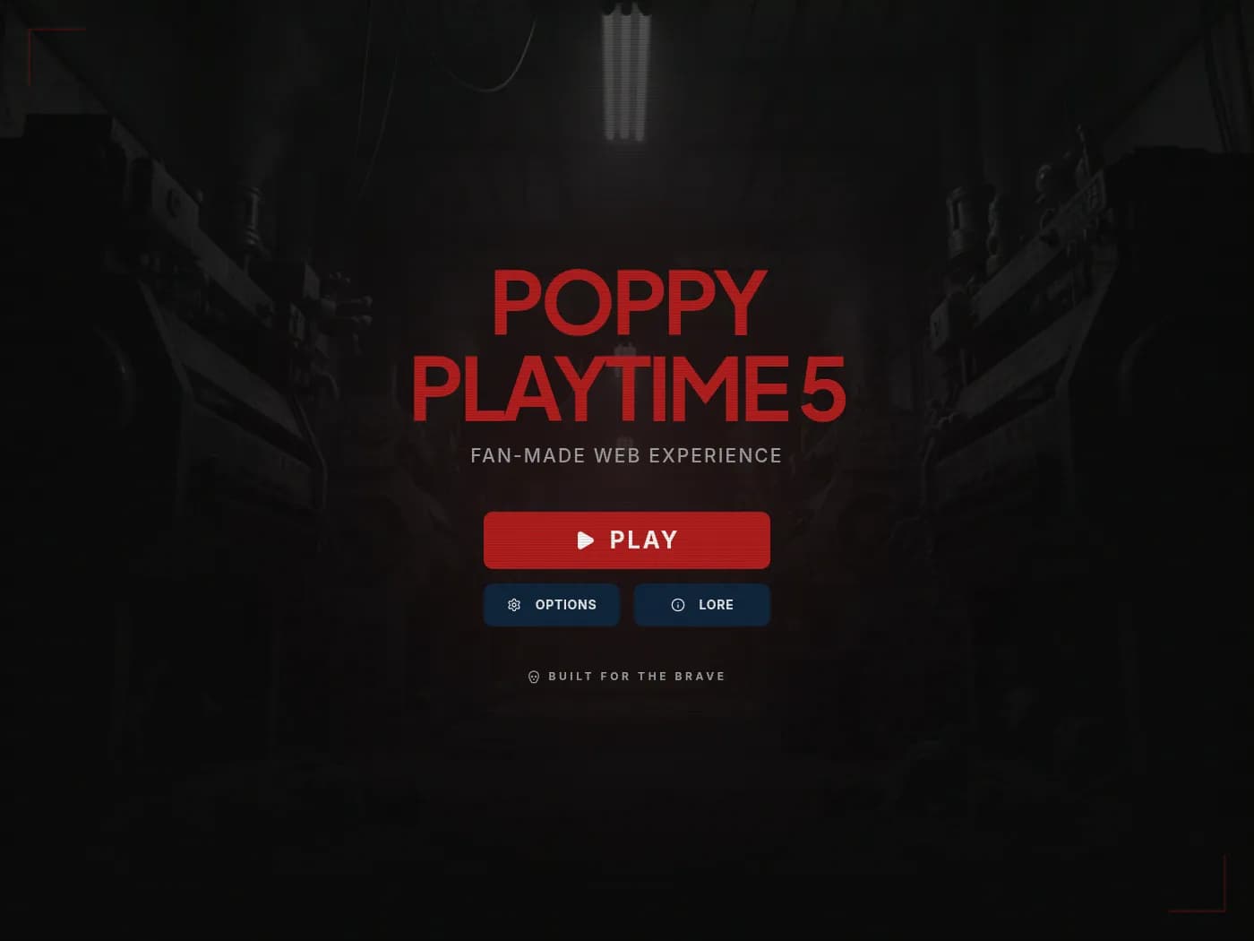 Poppy Playtime 5 Fan Game